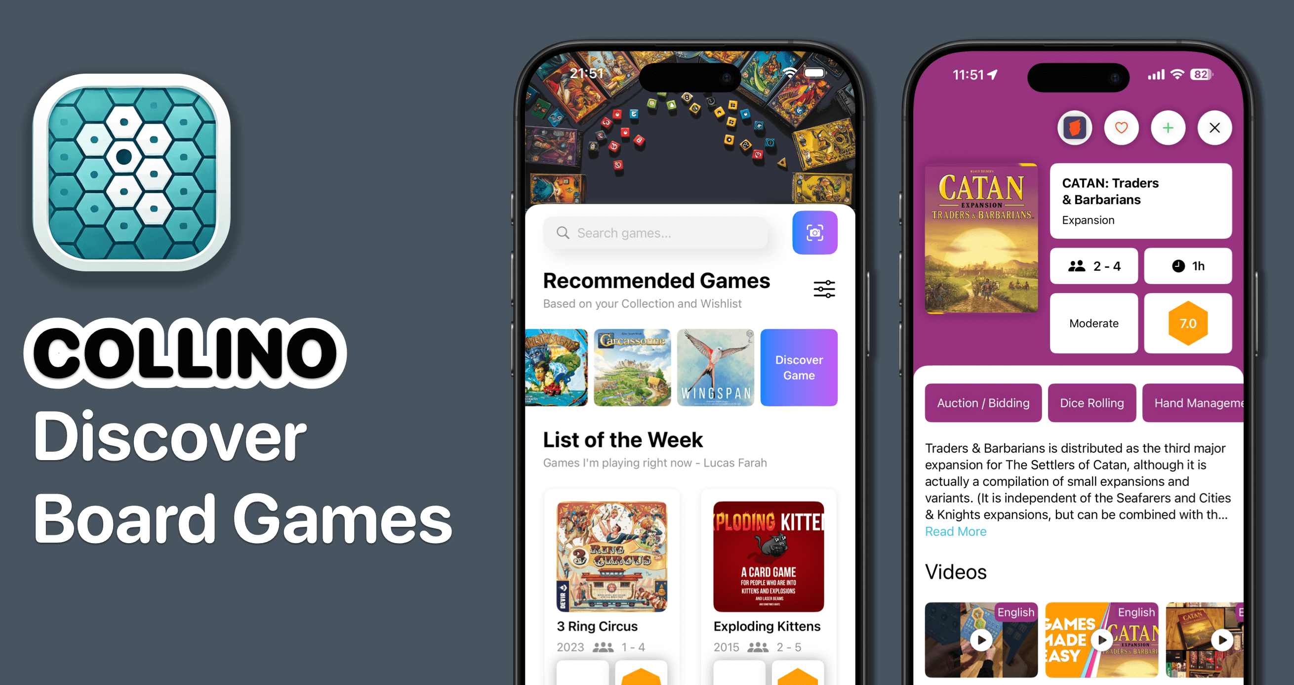 Collino: Discover Board Games